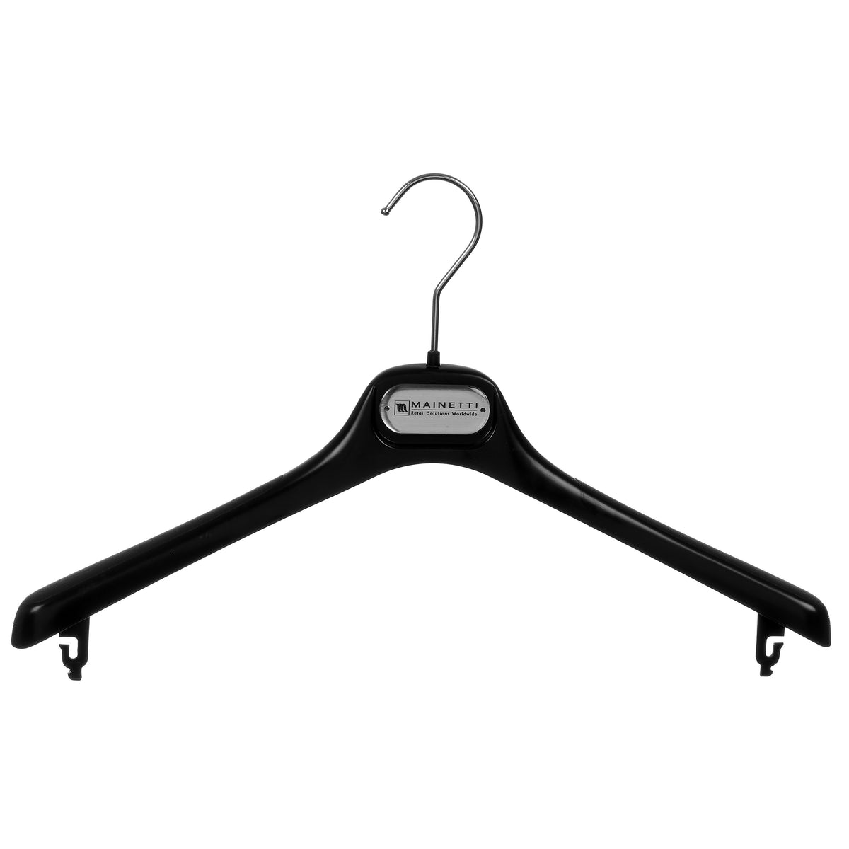 ELL - 16.5" Black Jacket Hanger - Mainetti USA