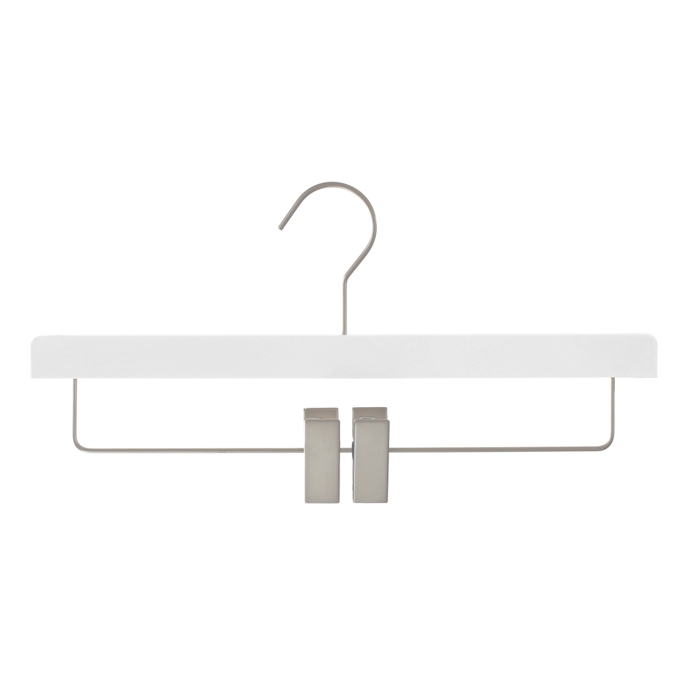 Mainetti 496, 12" White all Plastic, Shirt Top Dress Hangers, with not ...